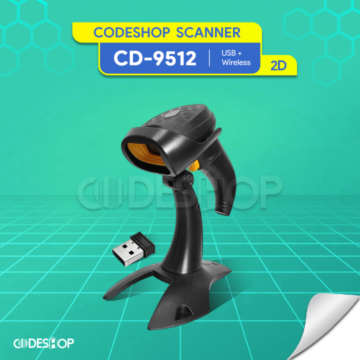 Scanner Barcode Codeshop CD-9512 | Lazada Indonesia