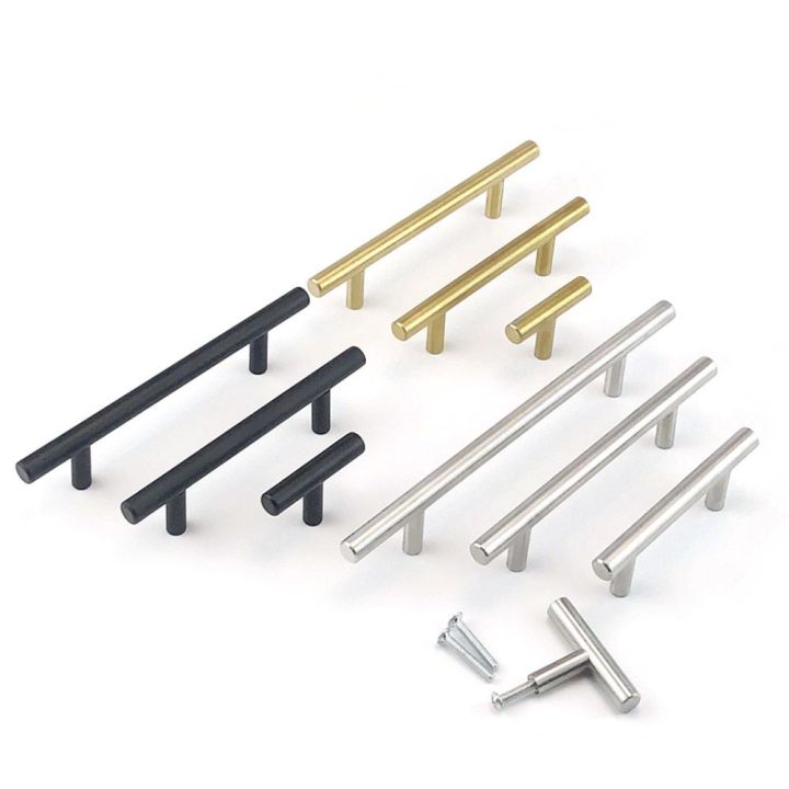 Solid Bar Stainless Steel Cabinet Drawer Handle Pull wardrobe cabinet ...