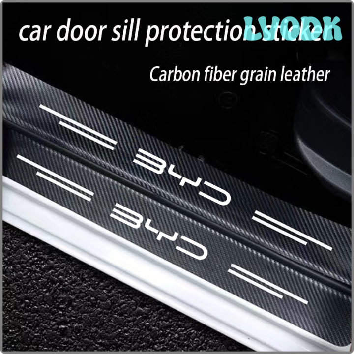 LVODK Car Stickers Door Edge Protector Rear box bumper For BYD M6 G3 G5 ...