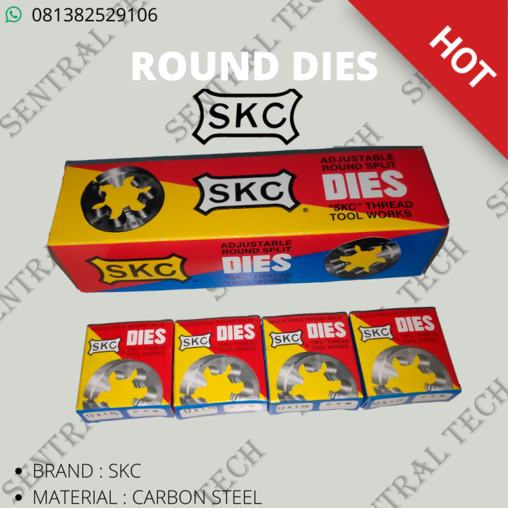 Round Dies / Senai / Snay SKC M20 x 2.5 (BLOCK 2") | Lazada Indonesia