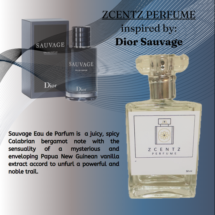 ZCENTZ PERFUME inspired by: Dior Sauvage | Lazada PH
