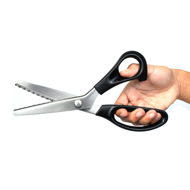 Gunting Kain Zigzag / Zig-Zag / Gerigi / Pinking Shears Ukuran 9 ...