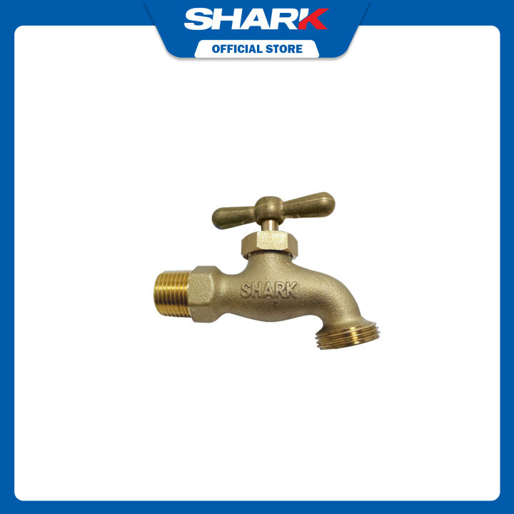 Shark SF 2625 Medium Brass Faucet with Hose Bibb | Lazada PH