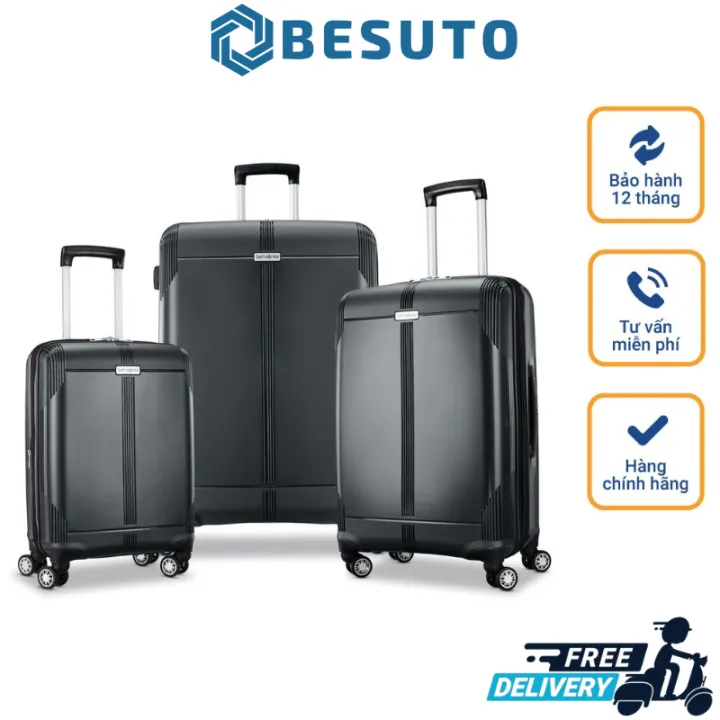 Set 3 Vali Samsonite Hyperflex, Size 20, 24, 28, Có Tách Set Riêng ...