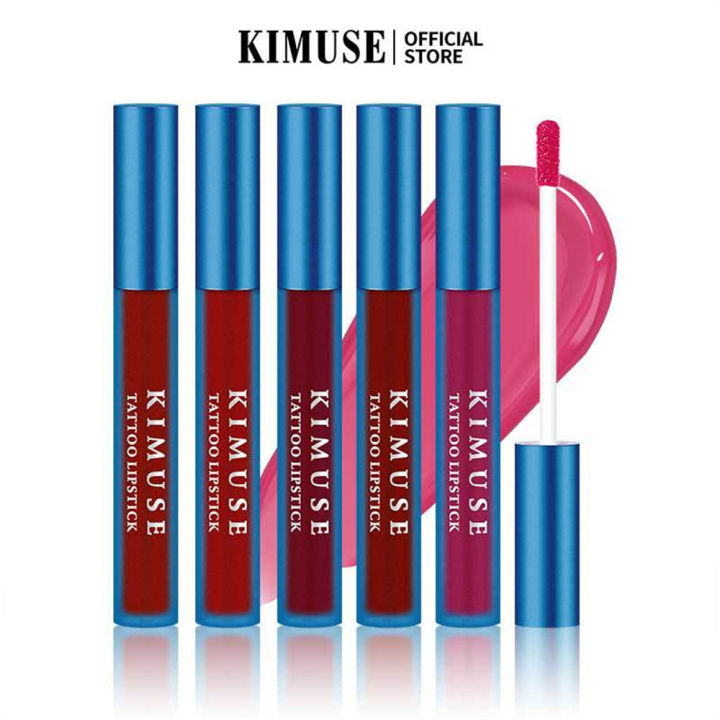 MOMO STORE KIMUSE Peel Off Lip Stain Tattoo Lipstick Long-lasting and ...