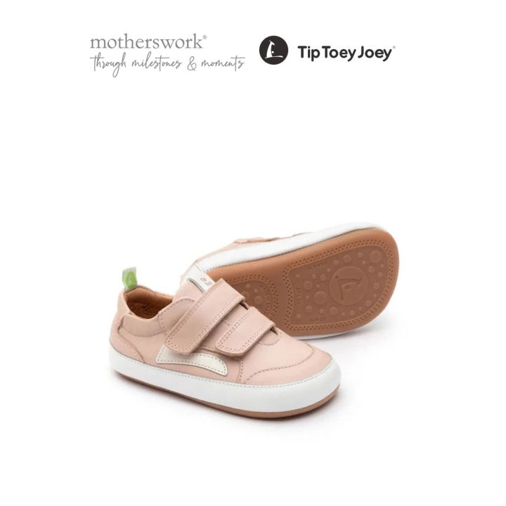 Tip Toey Joey Originals Toddler Sneakers Landy - Yogurt/Champagne Suede ...