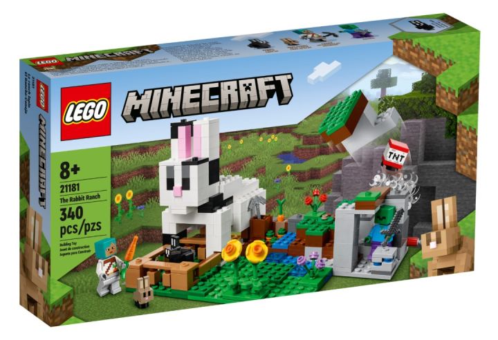 [BrickMonster] Lego 21181 Minecraft The Rabbit Ranch | Lazada
