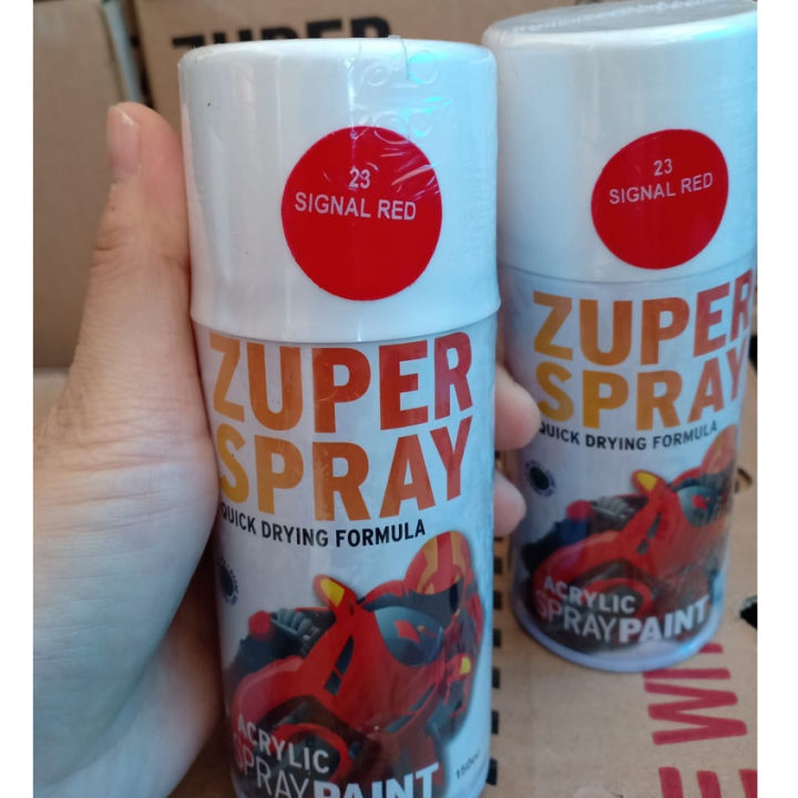 Pilok Pilox Zuper Spray Paint Warna P 23 Signal Red / Merah Cabe ...
