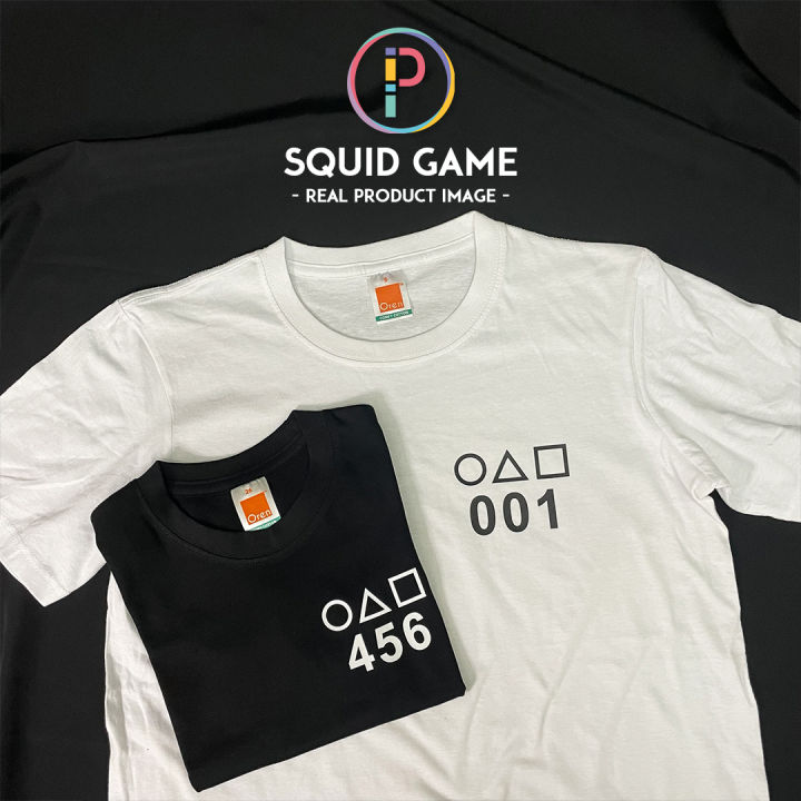 [Adult/Kid] Squid Game Trend Viral T-shirt Baju Team Survival (Custom ...