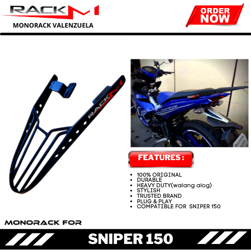 RackM Monorack for Yamaha Sniper 150| Monorack for Yamaha Sniper 150 ...