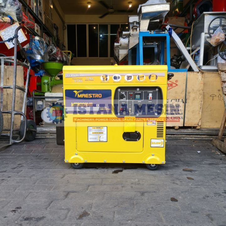 9KVA GENSET SOLAR 7000W STARTER DIESEL GENERATOR MAESTRO MT 9000 GS ...