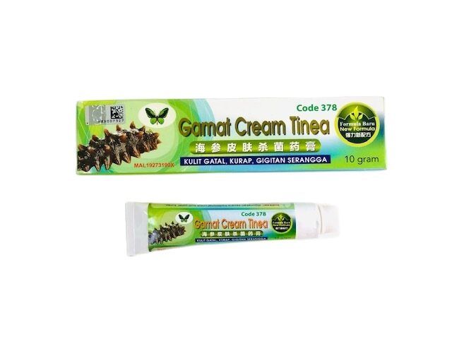 Gamat Cream Tinea (Kulit Gatal,kurap, gigitan serangga) 10gm | Lazada