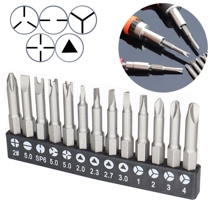 Manooby 5/7/13Pcs Special-shaped Screwdriver Set 50mm U-shaped Y-Type ...