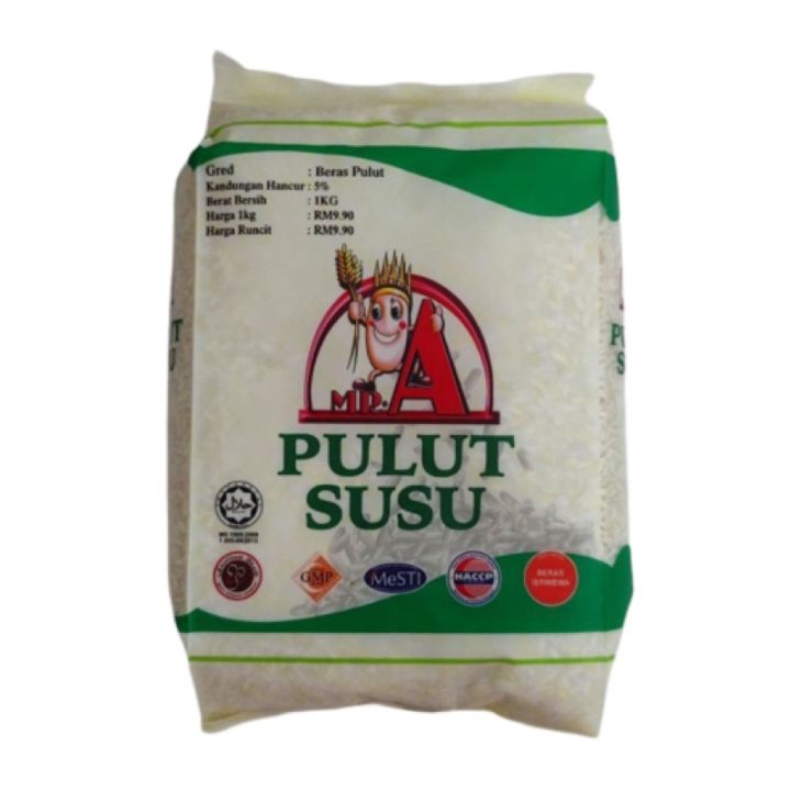 Beras Pulut Susu Cap Mr.A 1kg -Thailand Glutinous Rice - Wangi | Lazada