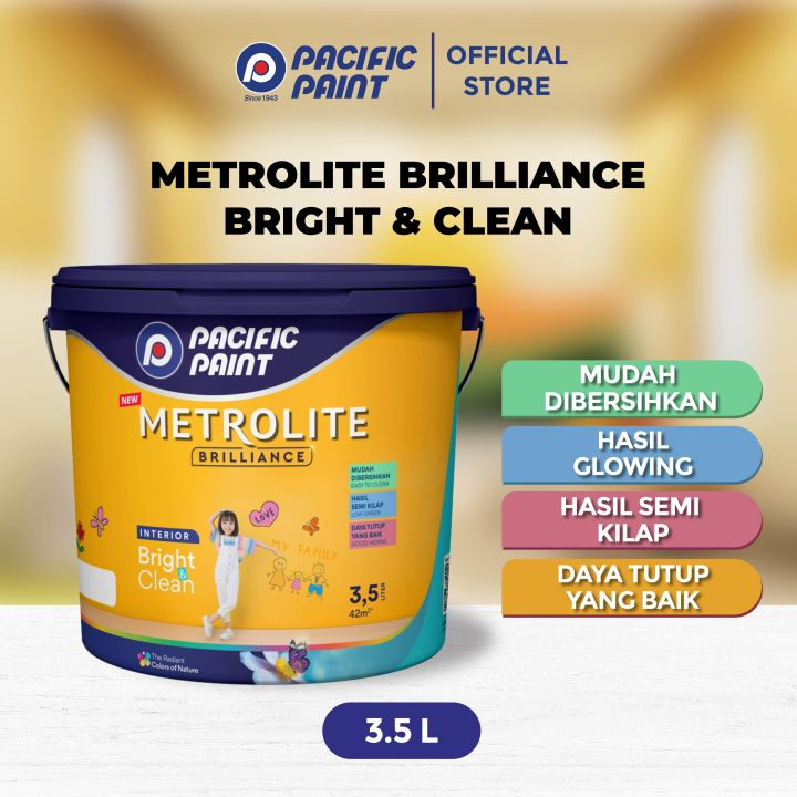 Metrolite Brilliance Bright & Clean Pastel 3.5 Liter - I | Lazada Indonesia