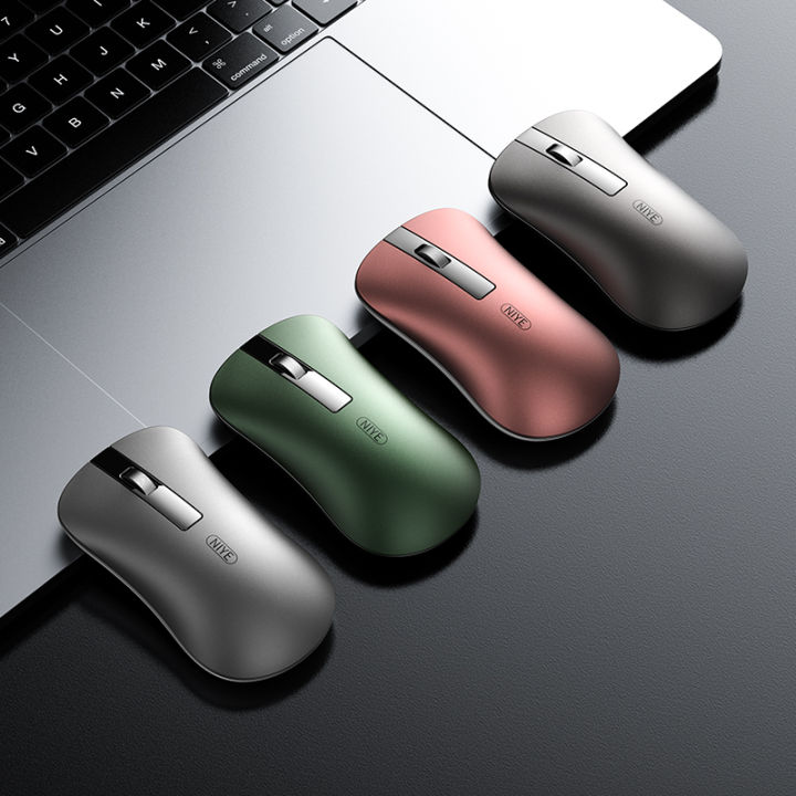For HUAWEI Aluminum Alloy Mouse 2.4G Wireless Mouse Rechargeable USB ...