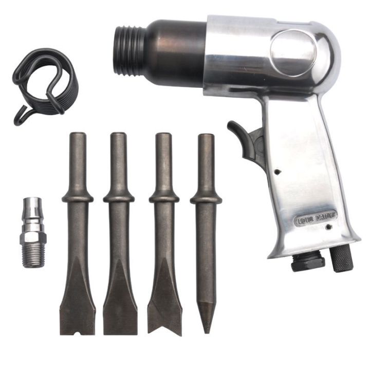 150/250 Air Shovel Gun with 4 Chisels Pneumatic Pistol Gas Hammer ...