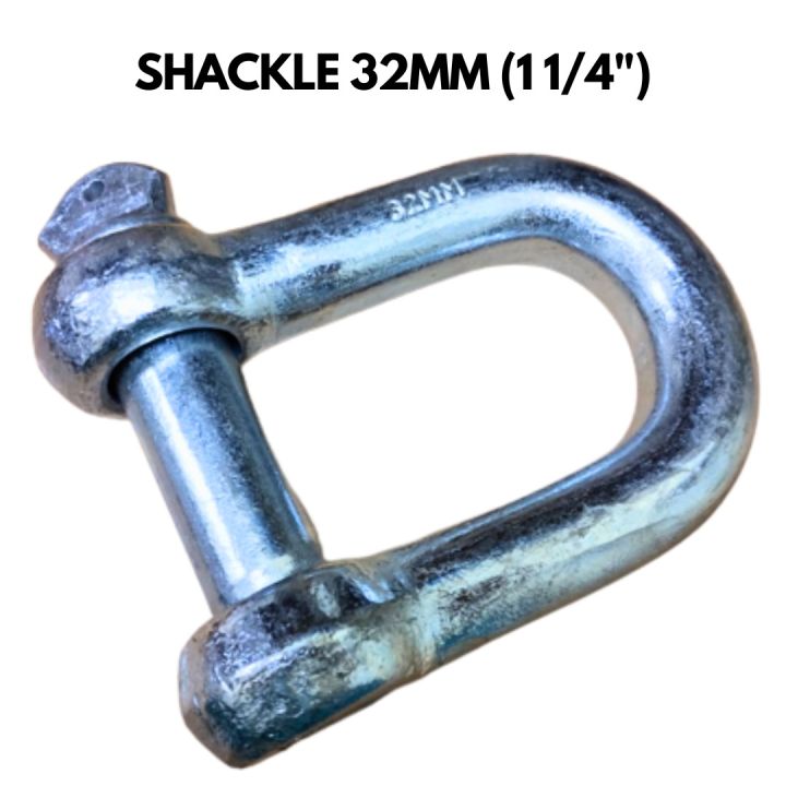Shackle Lurus D Kecil Stainless Steel 1-1/4 Inci ( 32 MM ) / D Rigging ...