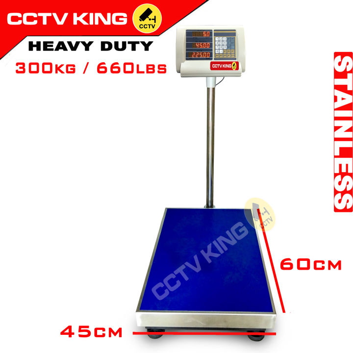 STAINLESS Platform Weighing Scale 300kg Platform scale Weighing scale ...