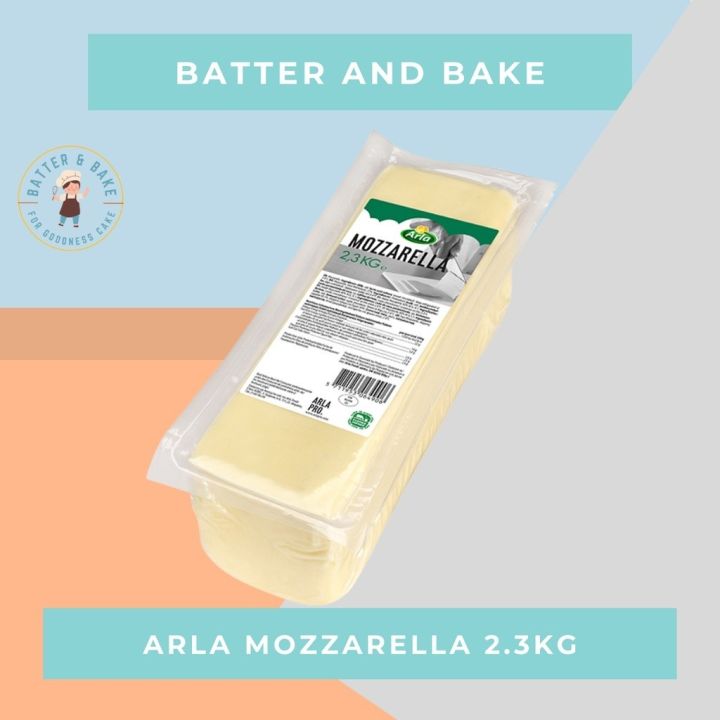 ∆ Arla Mozzarella Cheese Block 2.3Kg Exp Date Nov2024 | Lazada PH