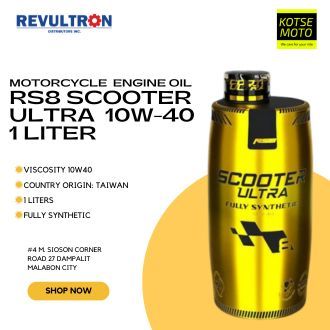 RS8 SCOOTER ULTRA 10W-40 FULLY SYNTHETIC 1 LITER | Lazada PH