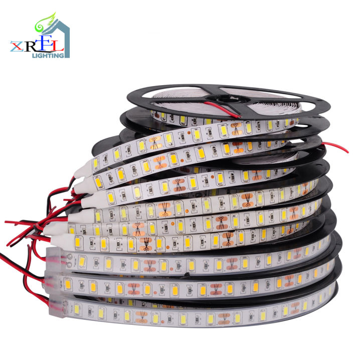 Led Strip Light 5630 5730 Waterproof IP65 12V 5M Warm 3000K 6500K Cold ...