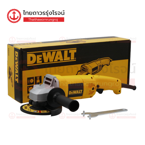 DEWALT DW830 เครื่องเจียร์ไฟฟ้า 5นิ้ว รุ่น DW830-B1 1400w สวิตช์ไกกด ...