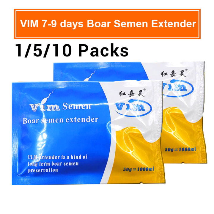 1/5/10Pcs VIM 7-9 days Boar Semen Extender Powder 50g Long term ...