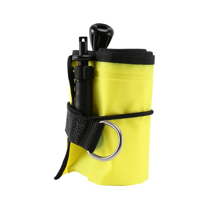 1M Scuba Diving Inflatable SMB Surface Signal Marker Buoy Visibility ...