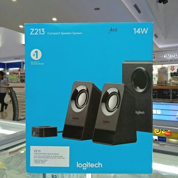 LOGITECH Z213 SPEAKER FULL SOUND | Lazada Indonesia