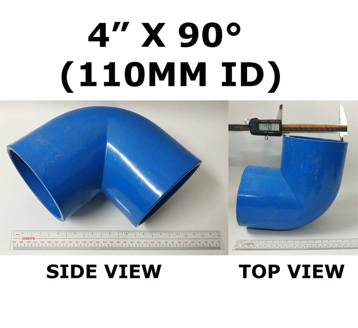 PVC ELBOW 110MM X 90° BLUE FOR CLEAN WATER ...