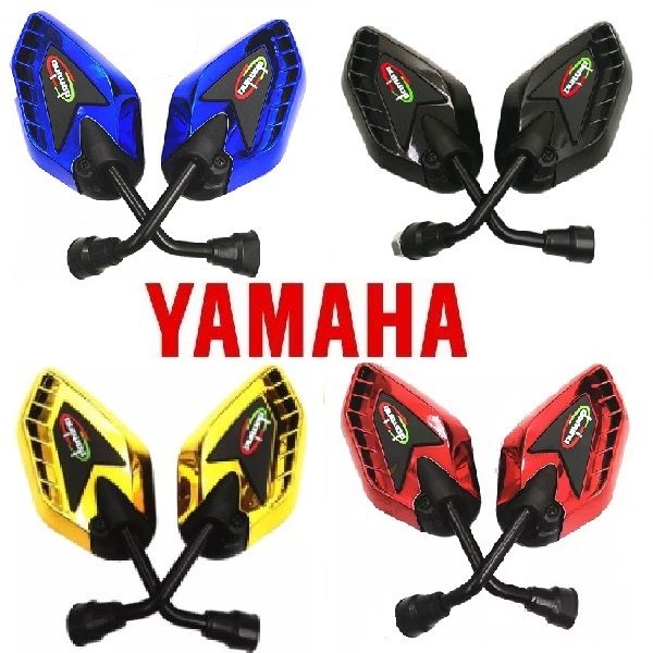YAMAHA Ytx - Stx | DOMINO SIDE MIRROR Black Stem ( Short Steam ...