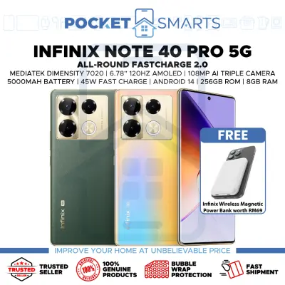 Infinix Note 40 Pro 5G Price in Malaysia & Specs - RM847 | TechNave