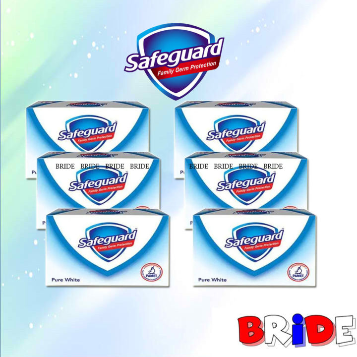 Bride ( Set of 6 ) Safeguard Pure White Soap 135g | Lazada PH
