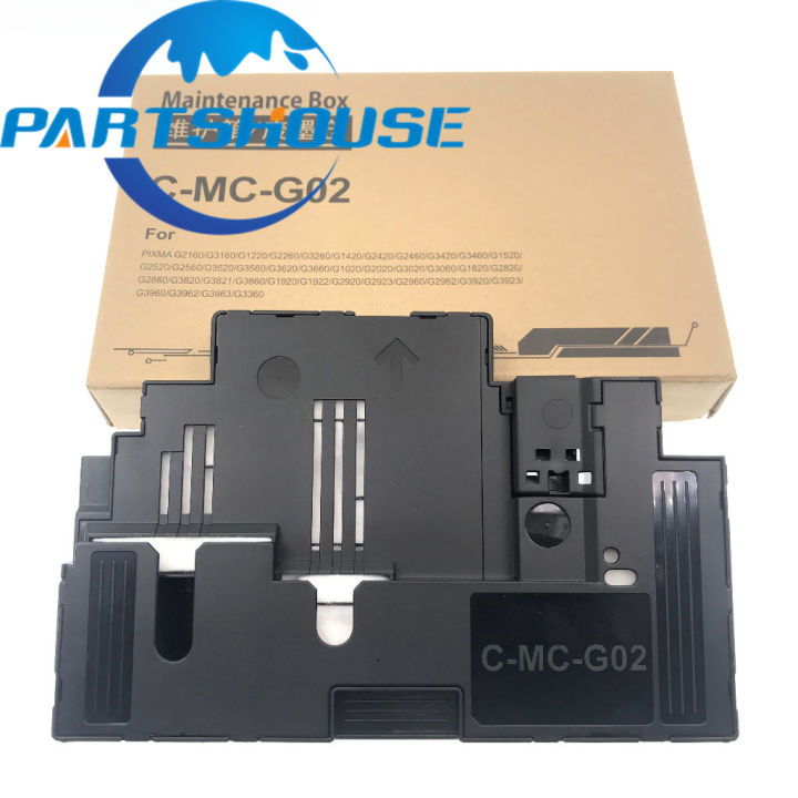 MC-G02 Maintenance Cartridge Box For CANON G1020 G2020 G3020 G3060 G4020 G570 G670 Sponge Chips ...