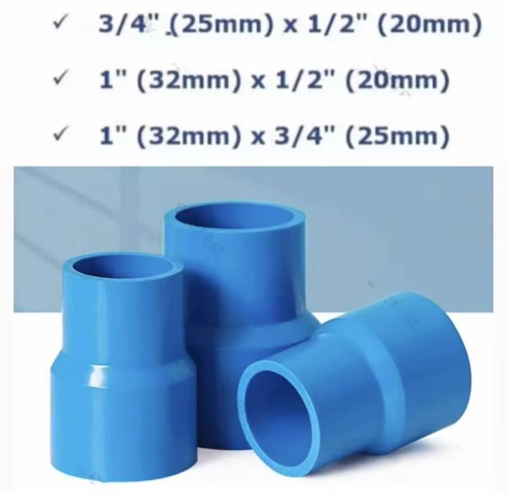 PVC BLUE COUPLING REDUCER 3/4X1/2 , 1X1/2 , 1X 3/4 | Lazada PH