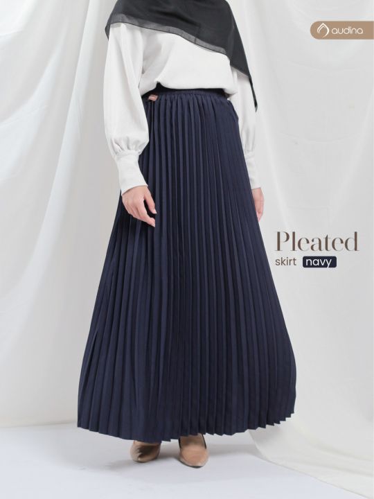 ROK Plisket PLEATED SKIRT Rok Lipit Rok Casual | Lazada Indonesia