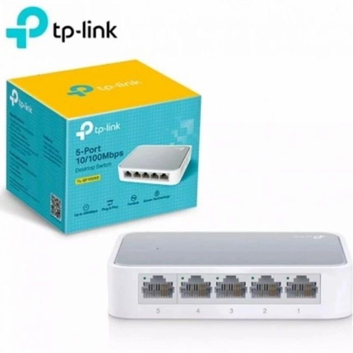 SWITCH HUB (สวิตซ์ฮับ) TP-LINK 5 PORTS FAST PORT (TL-SF1005D)สินค้า ...