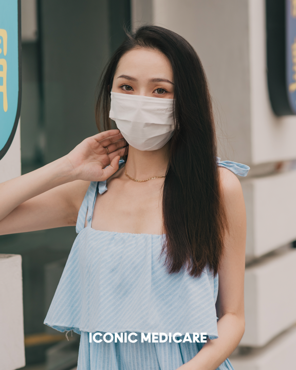 Iconic Medicare 3 Ply Medical Adult Face Mask - Signature Series (50pcs ...