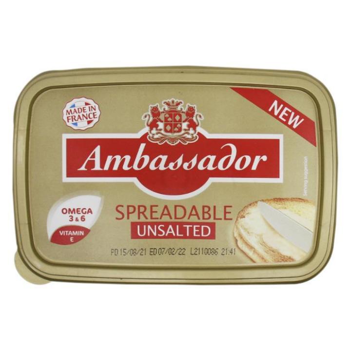 Ambassador Spreadable Unsalted Butter 250g | Lazada PH