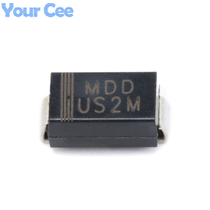 【Clearance sale】 100pcs US1D US1J US1M US2M DO-214AC SMA SMD Ultrafast ...