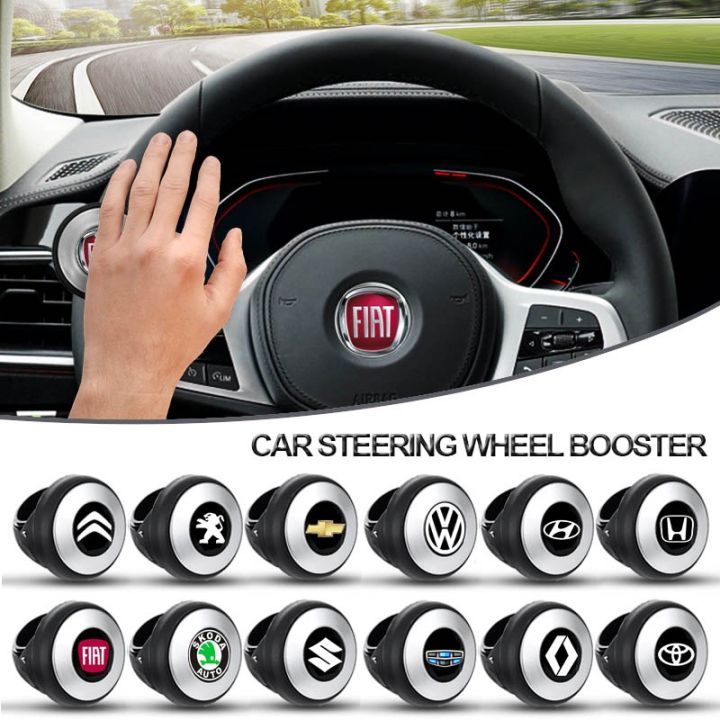 LT 360° Steering Wheel Button Ball Auto Spinner Knob Car ...