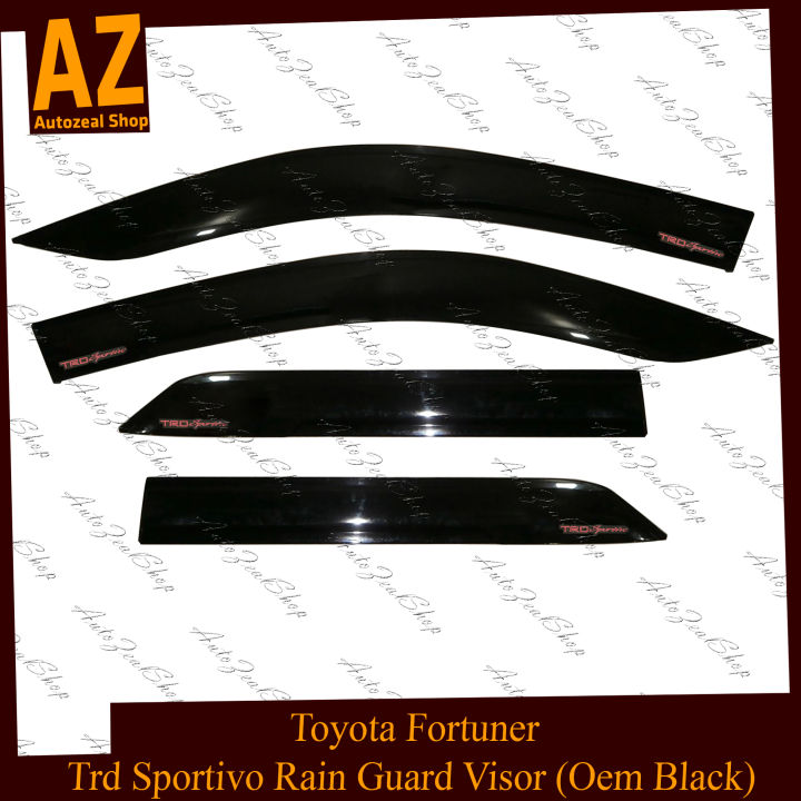 Toyota Fortuner 2016-2020 TRD SPORTIVO Rain Guard Window Visor (OEM ...