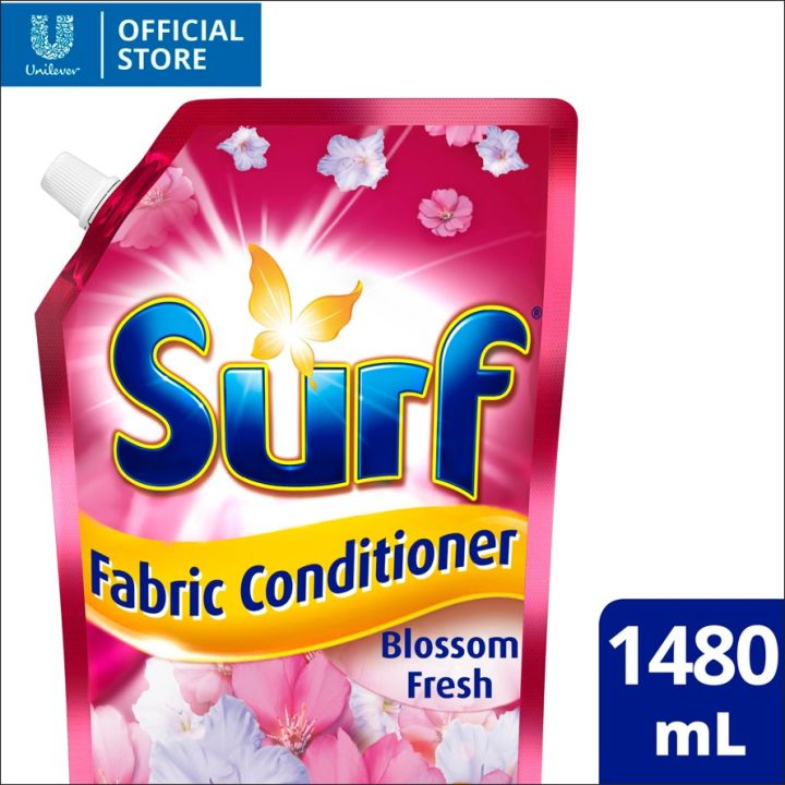 Surf Fabric Conditioner Blossom Fresh 1480ml Pouch | Lazada PH