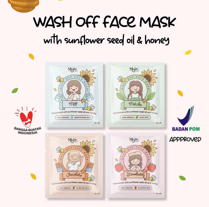 Masker Wajah Organik by MEYORI | Lazada Indonesia