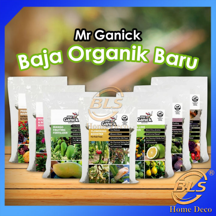 BABA Mr Ganick Baja Organik Baru Premium Organic Fertilizer Flowering Booster Animal Manure | Lazada