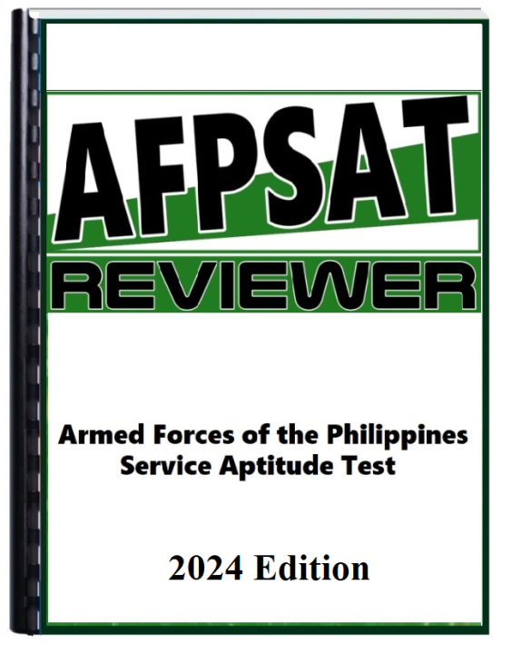 Armed Forces of the Philippines Service Aptitude Test AFPSAT Reviewer ...