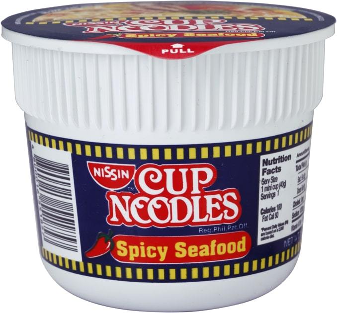 Nissin Mini Cup Noodles Spicy Seafood 40g | Lazada PH