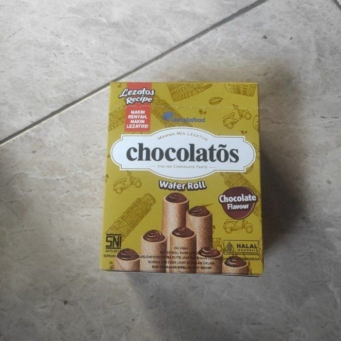 wafer roll chocolatos 1 dus isi 24 pcs | Lazada Indonesia