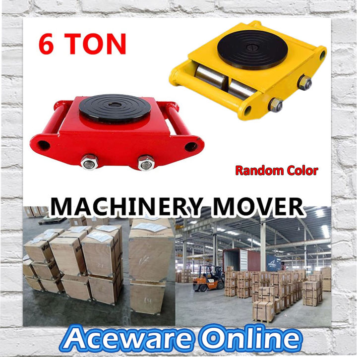 6 Ton 360° Degree Rotation Heavy Duty Industrial Machinery Mover Lifter ...